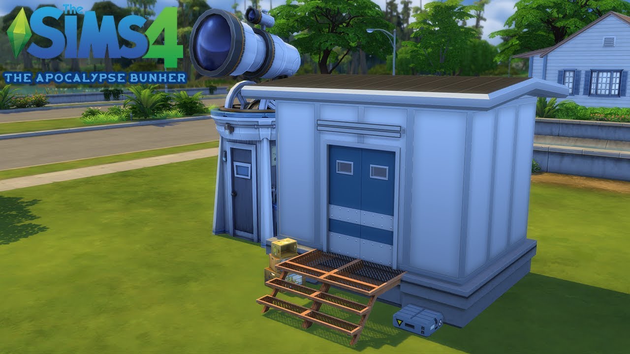 Two Million Dollar Underground Apocalypse Bunker | Sims 4 - YouTube