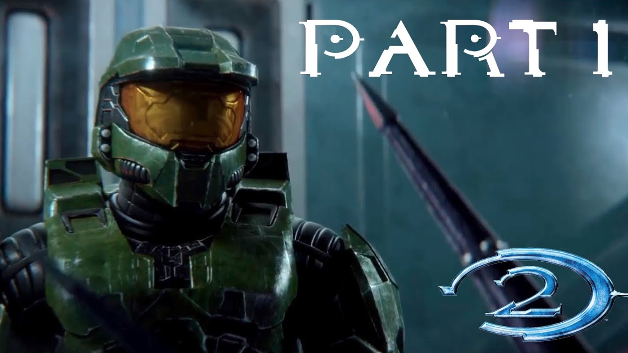 HALO 2 Anniversary Walkthrough Gameplay Part 1 - Cairo Station - YouTube