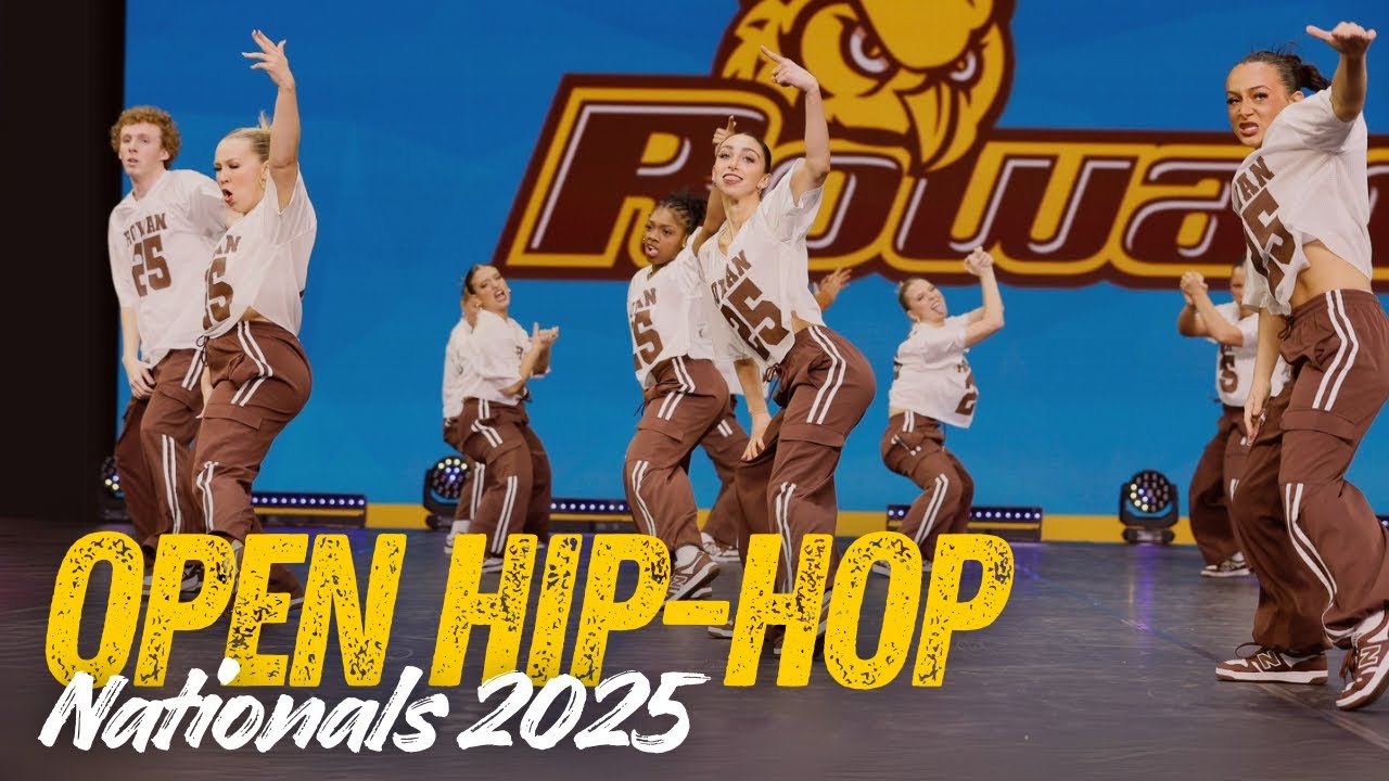 Rowan University Dance Team Open Hip-Hop UDA Nationals 2025 - YouTube