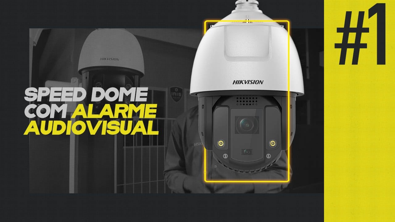 Speed Dome p/ Projetos com Alarme Audiovisual | Hikvision | DS ...