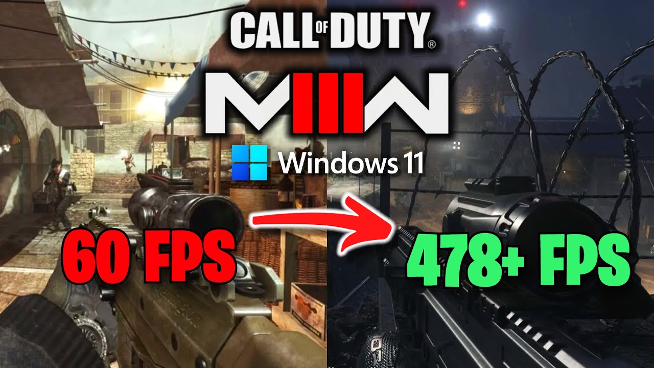 How to Optimize Windows 11 for MW3! - BOOST FPS Call of Duty Modern ...