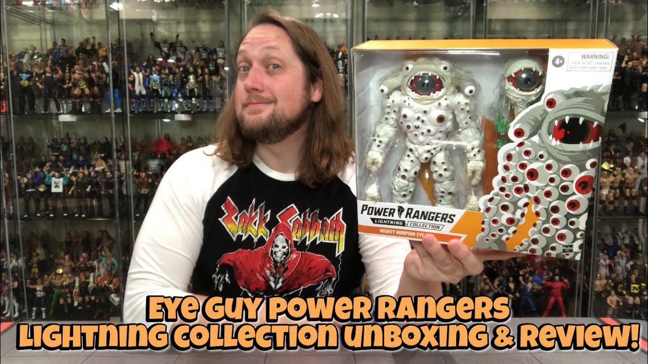 Eye Guy Mighty Morphin Power Rangers Lightning Collection Unboxing ...