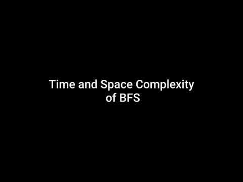 Time and Space Complexity of BFS - YouTube