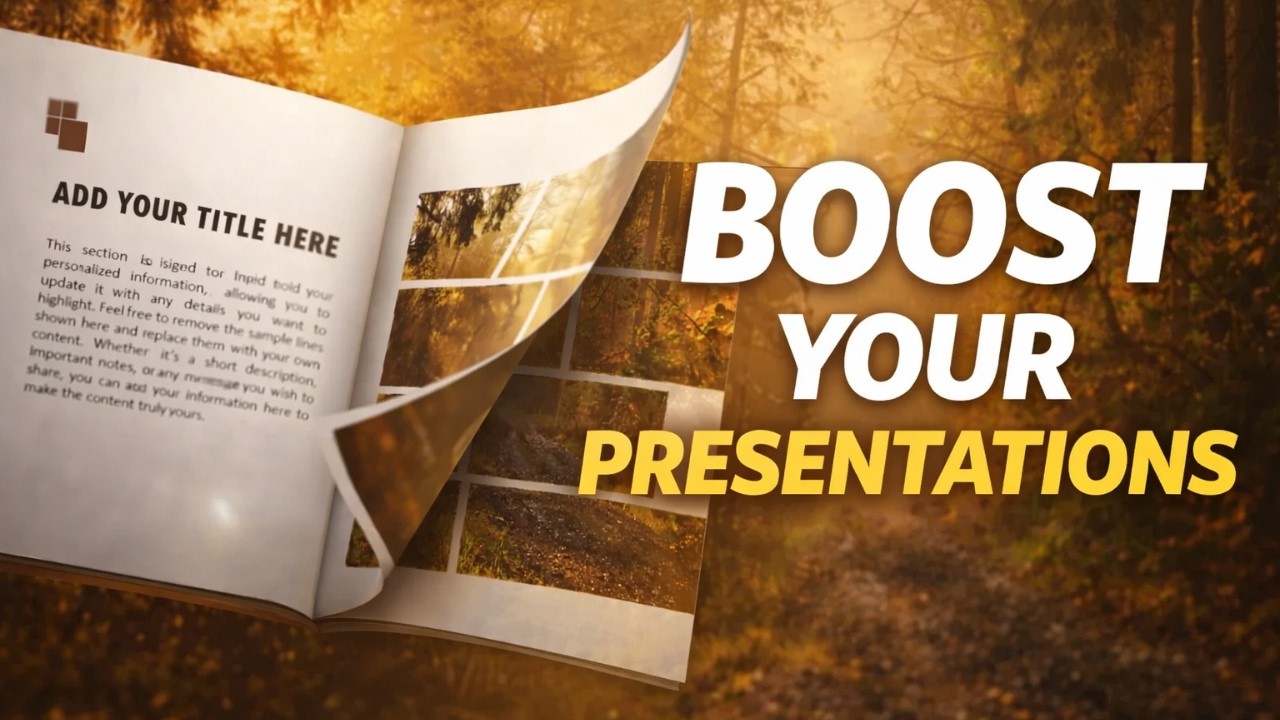 📖 PowerPoint Flip-Book Animation | Professional Page Turning Effect ...