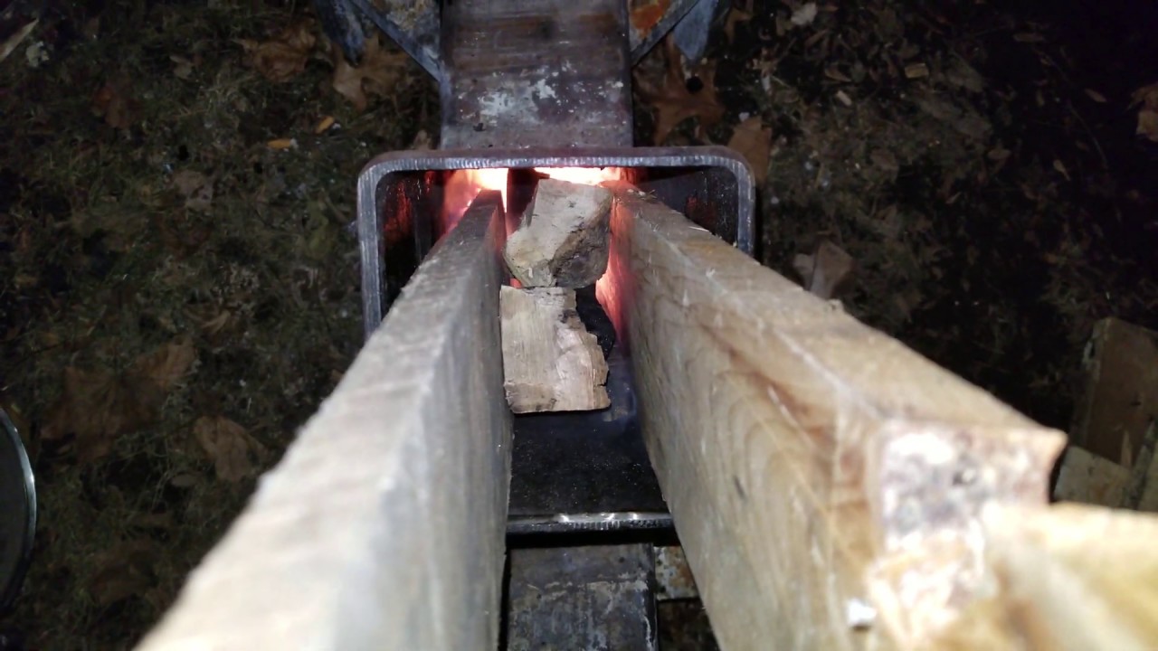 Rocket stove boiler finished - YouTube