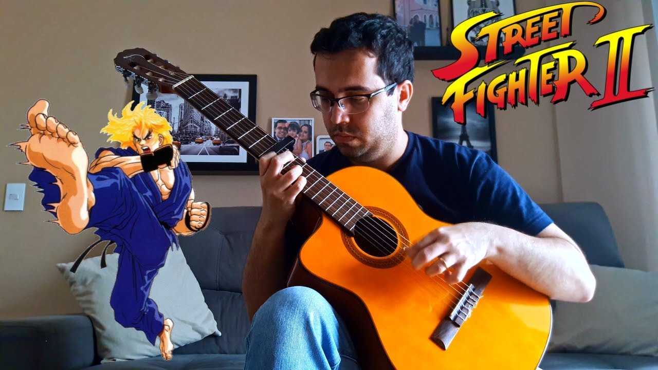 Street Fighter II - Ken's Theme (Fingerstyle Guitar Cover) - YouTube
