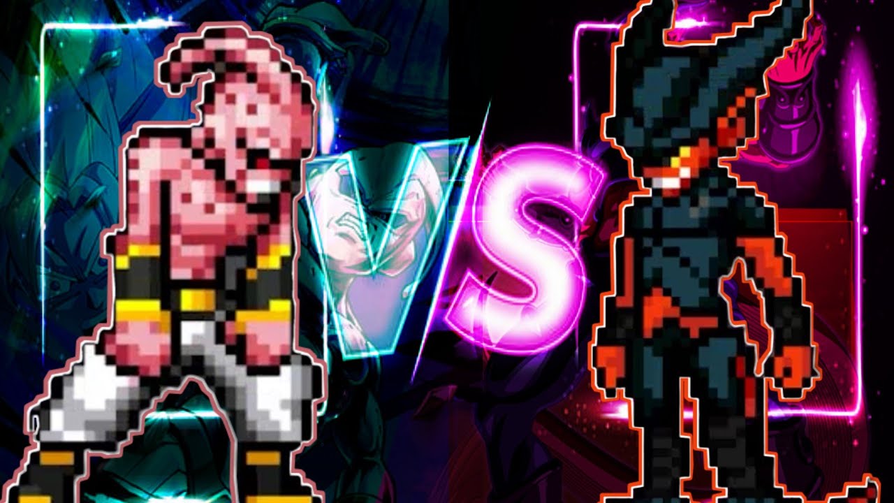 Kid Buu VS Dark Janemba Dragon Ball Jump Force Mugen v9 - YouTube