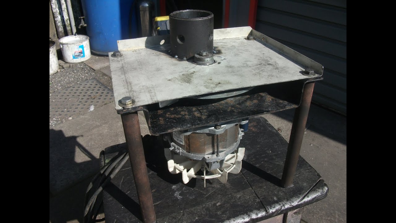 Handy Homemade HDPE Shredder - YouTube