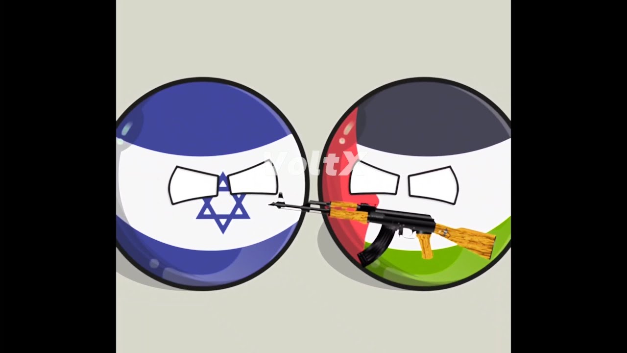 Israel-Palestine | #countryballs #animation #edit #israel #palestine ...