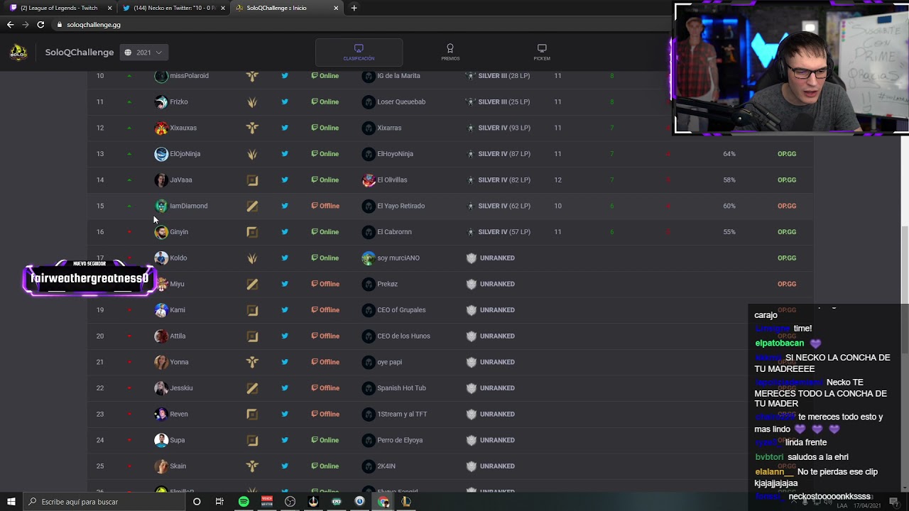 donde esta este streamer q juega jg / NeckoLol - YouTube