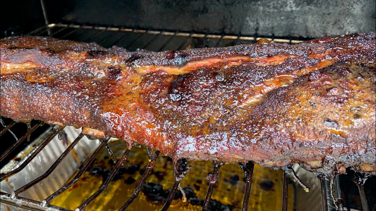 Easy Smoked Ribs - Perfect bark! - YouTube