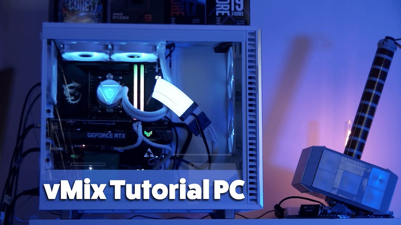 We needed to replace our tutorial PC, so we made a video about it ...