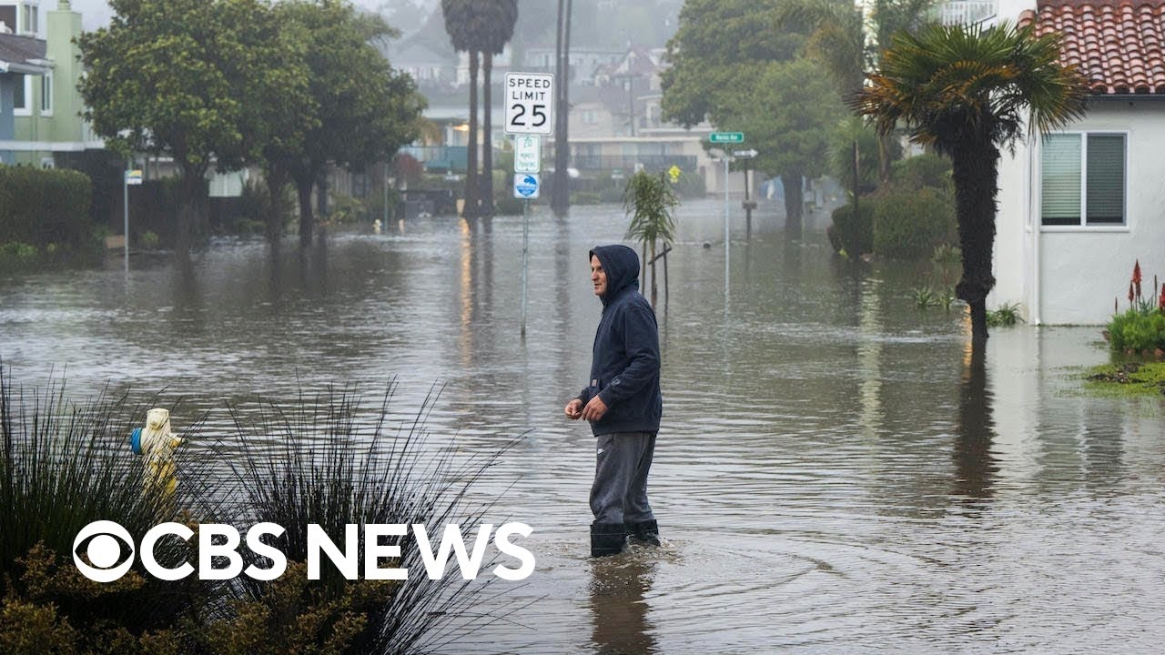 Powerful storms in California force evacuations, Mega Millions jackpot ...