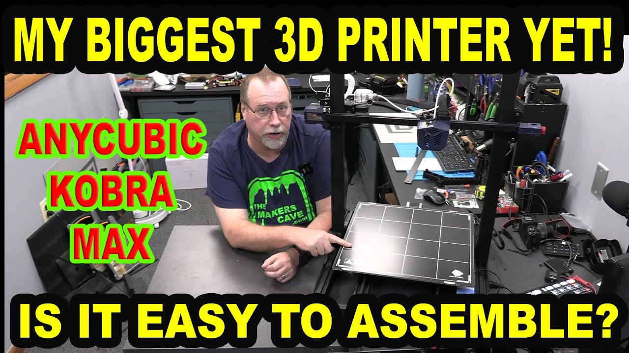 Anycubic Kobra Max Review - Assembly - YouTube