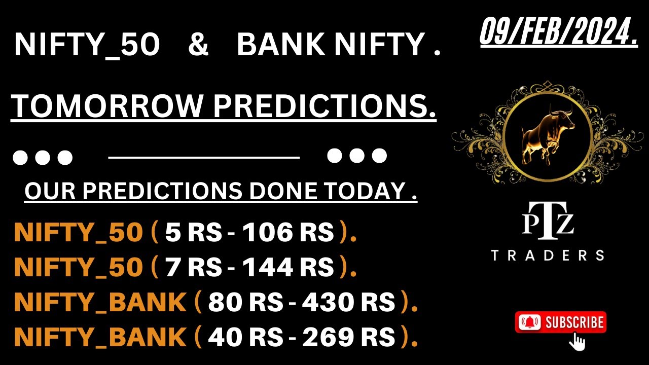 Nifty Prediction Bank Nifty Prediction Bank Nifty Nifty