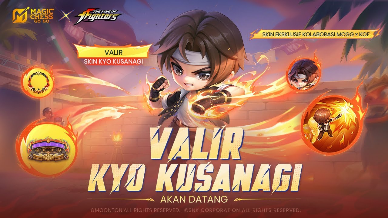 Skin Kolaborasi KOF | Valir "Kyo Kusanagi" | MCGG - YouTube