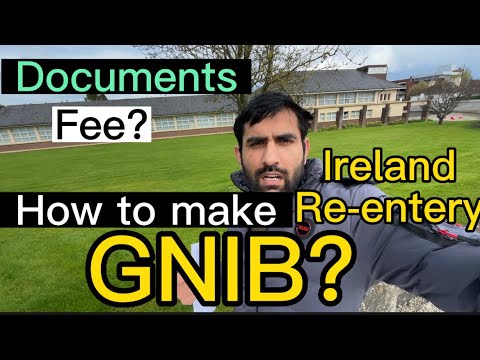 GNIB|Documents|Fee|How to make|Ireland Re-entry|Usman Ashiq - YouTube
