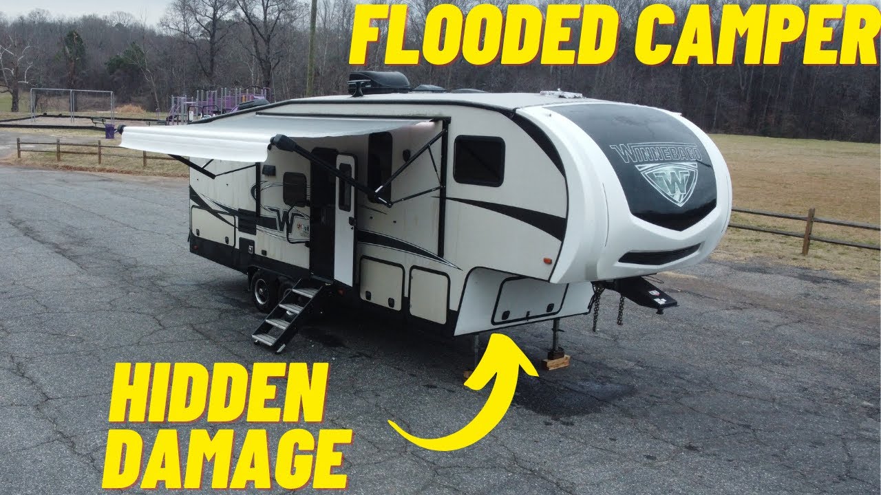 WE BOUGHT A FLOODED 5TH WHEEL W/ CUT WIRES SOLDERSTICK HELPS US OUT ...