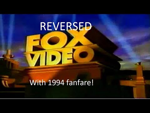 Fox Video with 1994 fanfare reversed - YouTube
