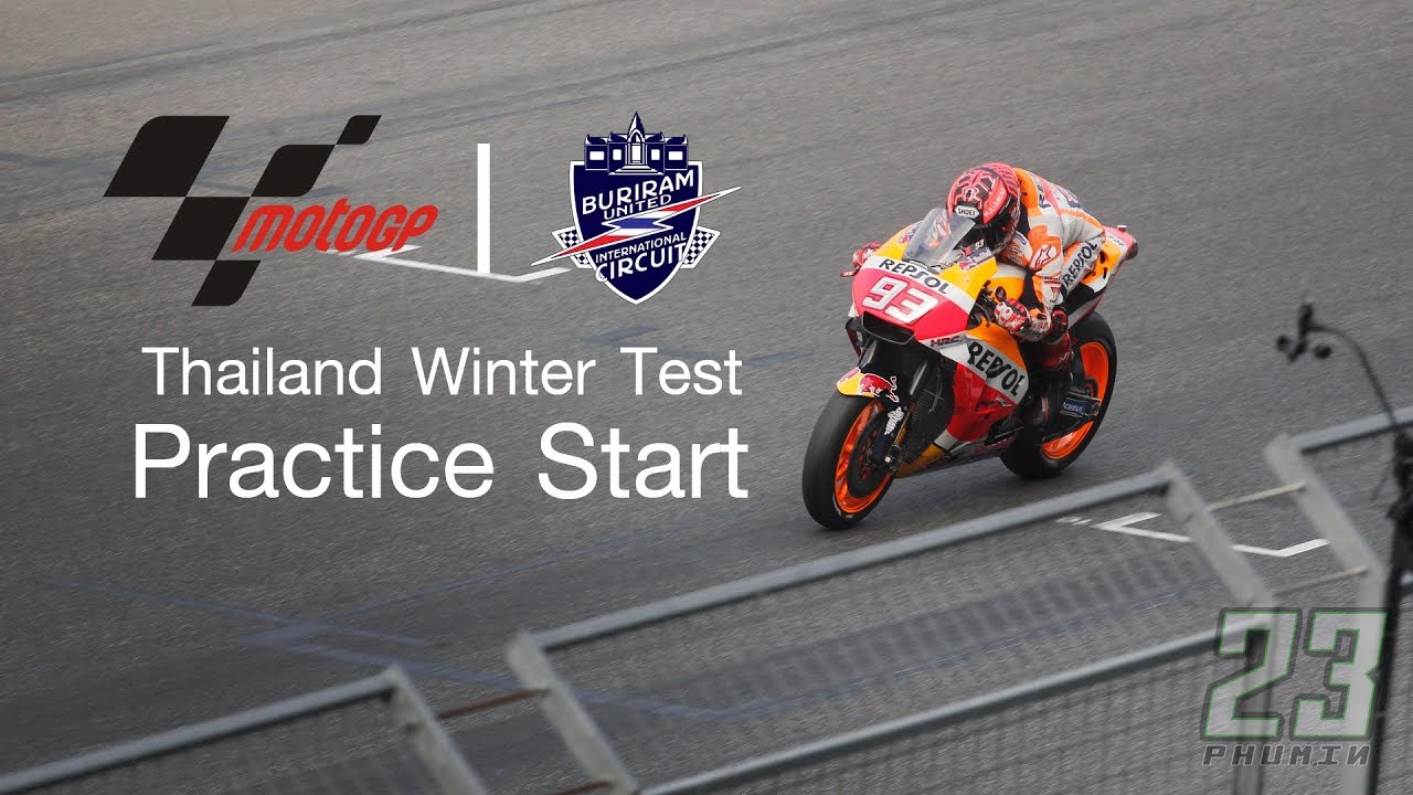 MotoGP ThaiGP Practice Start Chang International Circuit - YouTube