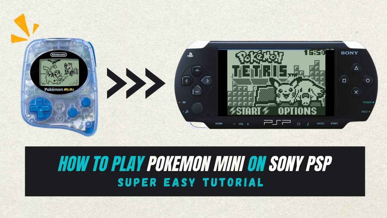 [PSP] The Ultimate PSP Pokémon Mini Emulator | Step-by-step Setup Guide ...