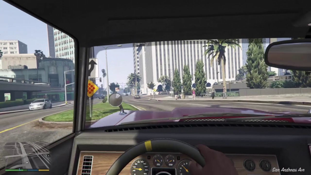 GTA 5 First Person View Gameplay - YouTube