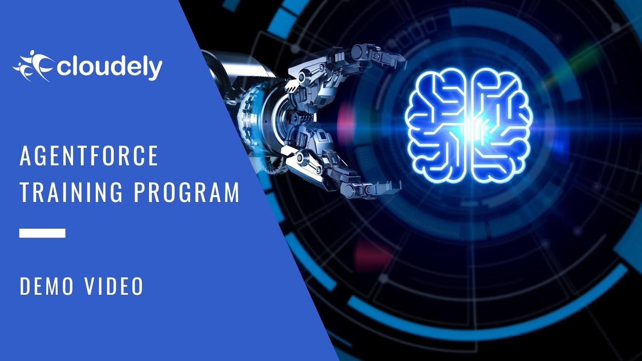 Salesforce Prompt Builder- Cloudely Agentforce Training Demo Video - YouTube