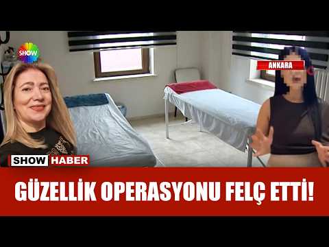 Kırışıklıkları için gitti yüz felci oldu!