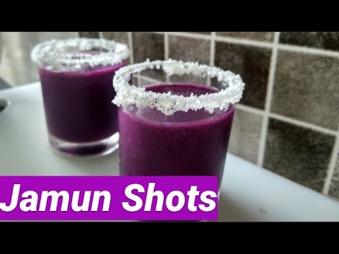 Jamun Shots | How to make Jamun Shots at Home | Jamun Recipe | Farali ...