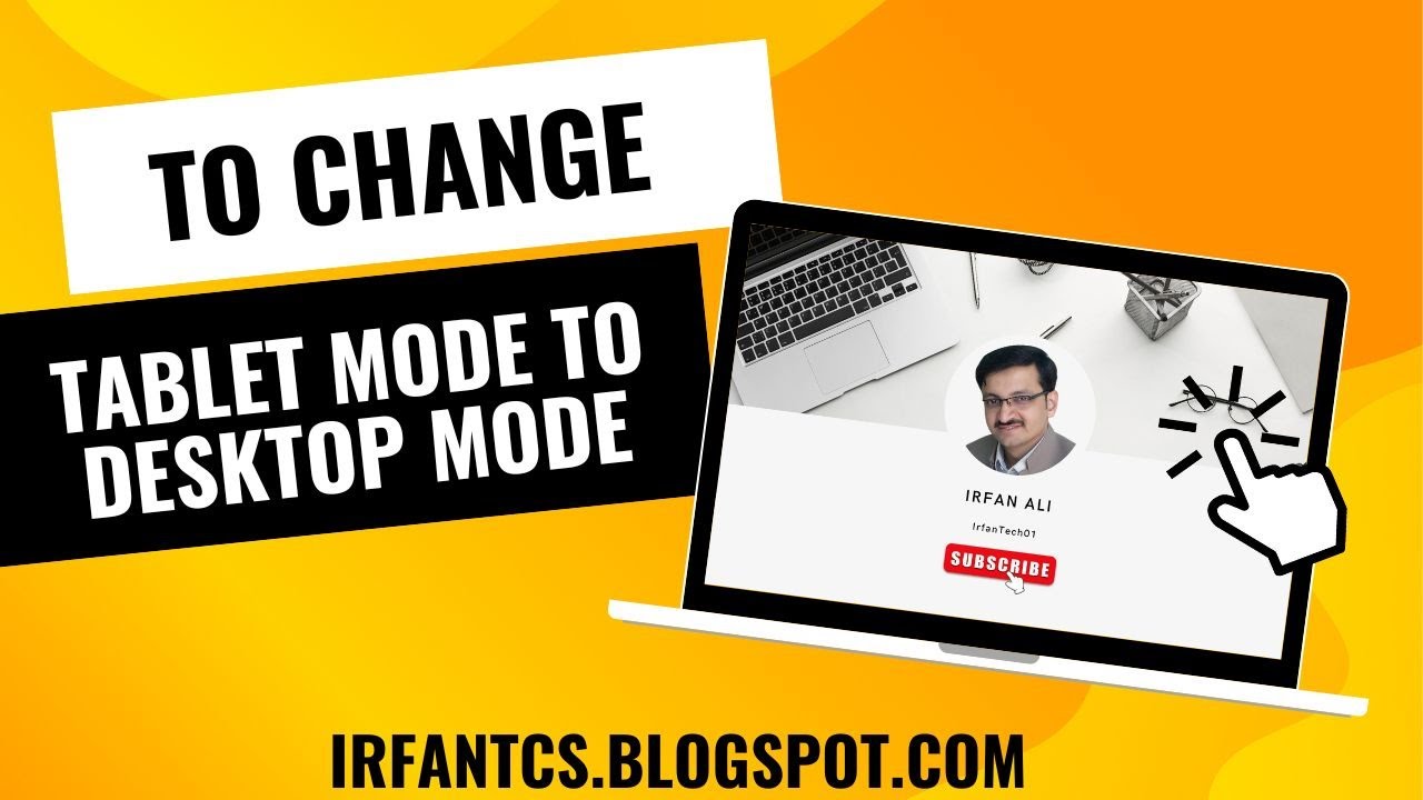 How to Change Tablet mode to Desktop Mode | Tablet Mode ko kaise Change ...