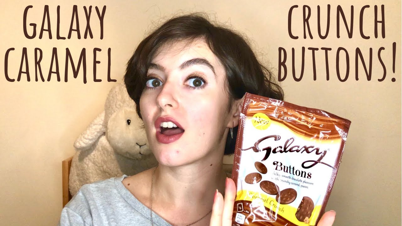 NEW Galaxy Caramel Crunch Buttons review! - YouTube