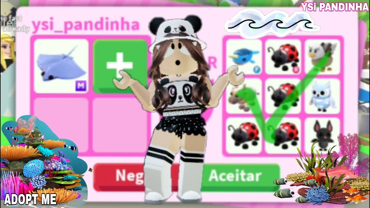 O QUE OFERECEM POR STINGRAY MEGA NEON NO ADOPT ME! ARRAIA MEGA NEON ...