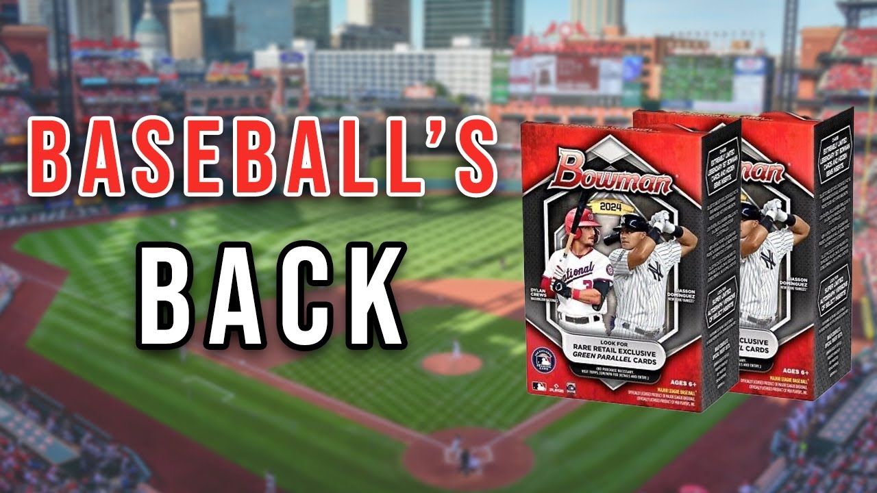 🚨 BOWMAN BASEBALL IS BACK! 2024 Bowman Baseball Blaster Boxes Are On ...