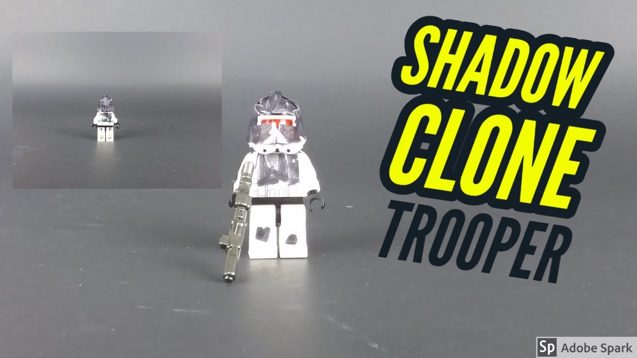 Custom Shadow clone trooper - YouTube