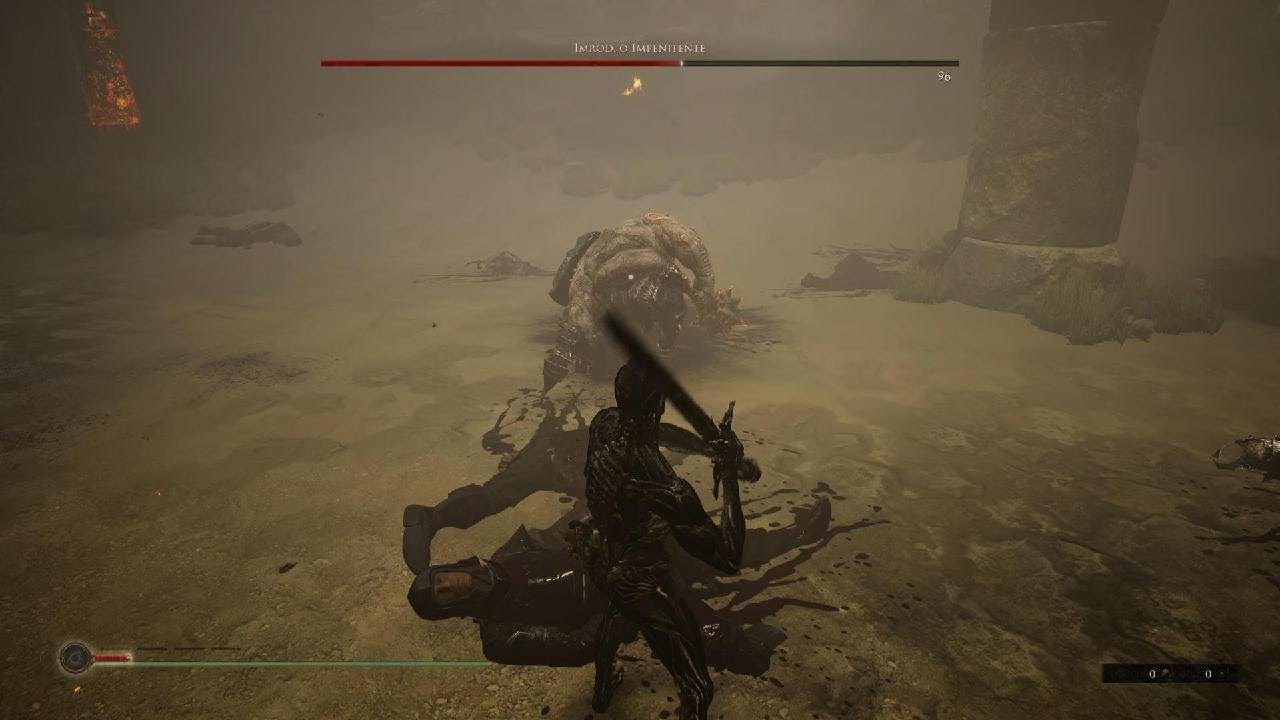 Mortal Shell: Obsidiana Boss Fight - Imrod - YouTube