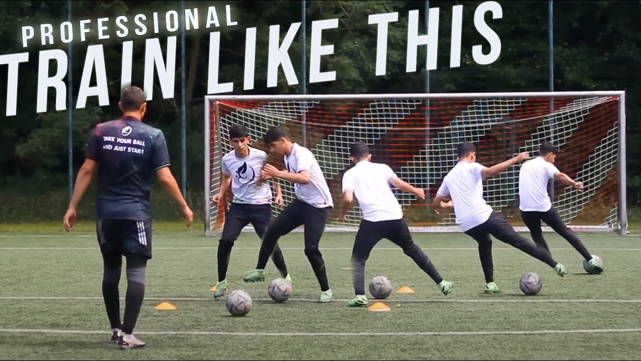 Professional Football Dribbling Training ! / TRAIN LIKE THIS ! - YouTube