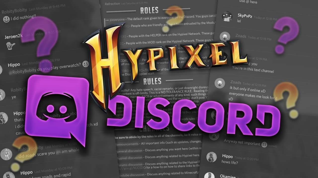 How to see your HYPIXEL STATS IN A DISCORD SERVER!!! - YouTube