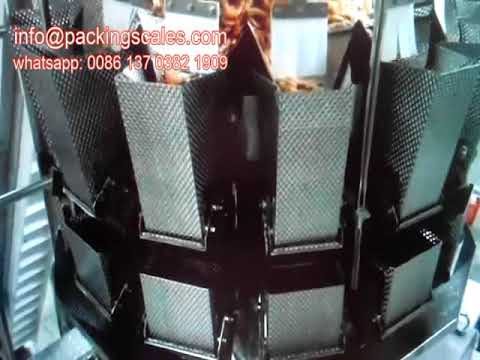 150g potato chips bagging packing machine - YouTube
