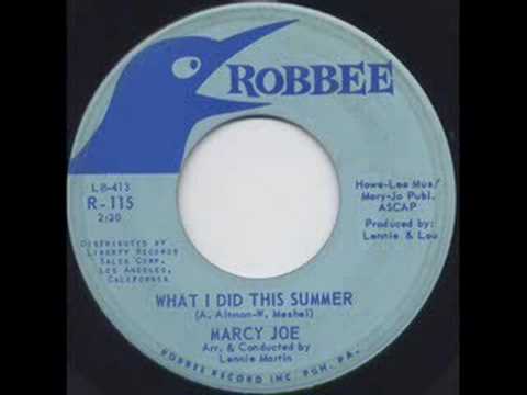 Marcy Joe - "What I Did This Summer" - YouTube