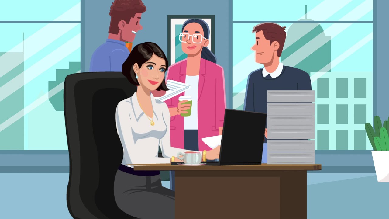 Connect - Value Link - 2d Explainer Video - Character Animation - YouTube