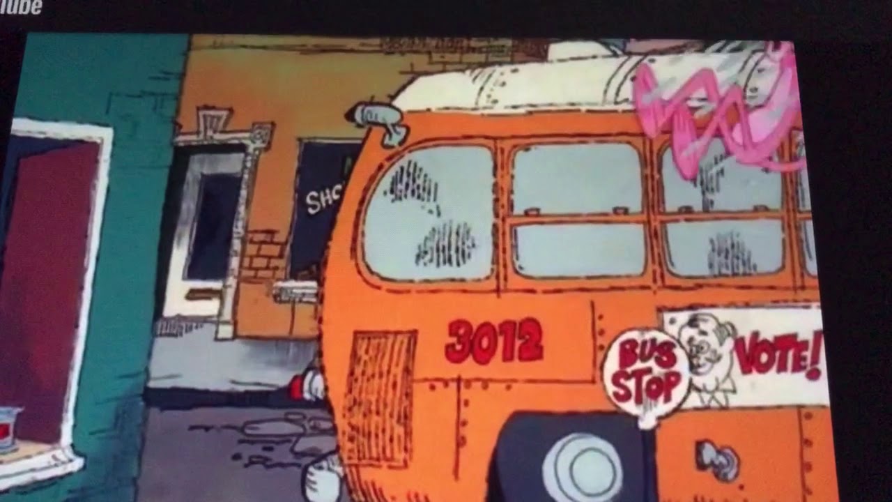 Pink Panther Thrown Of The Bus - YouTube