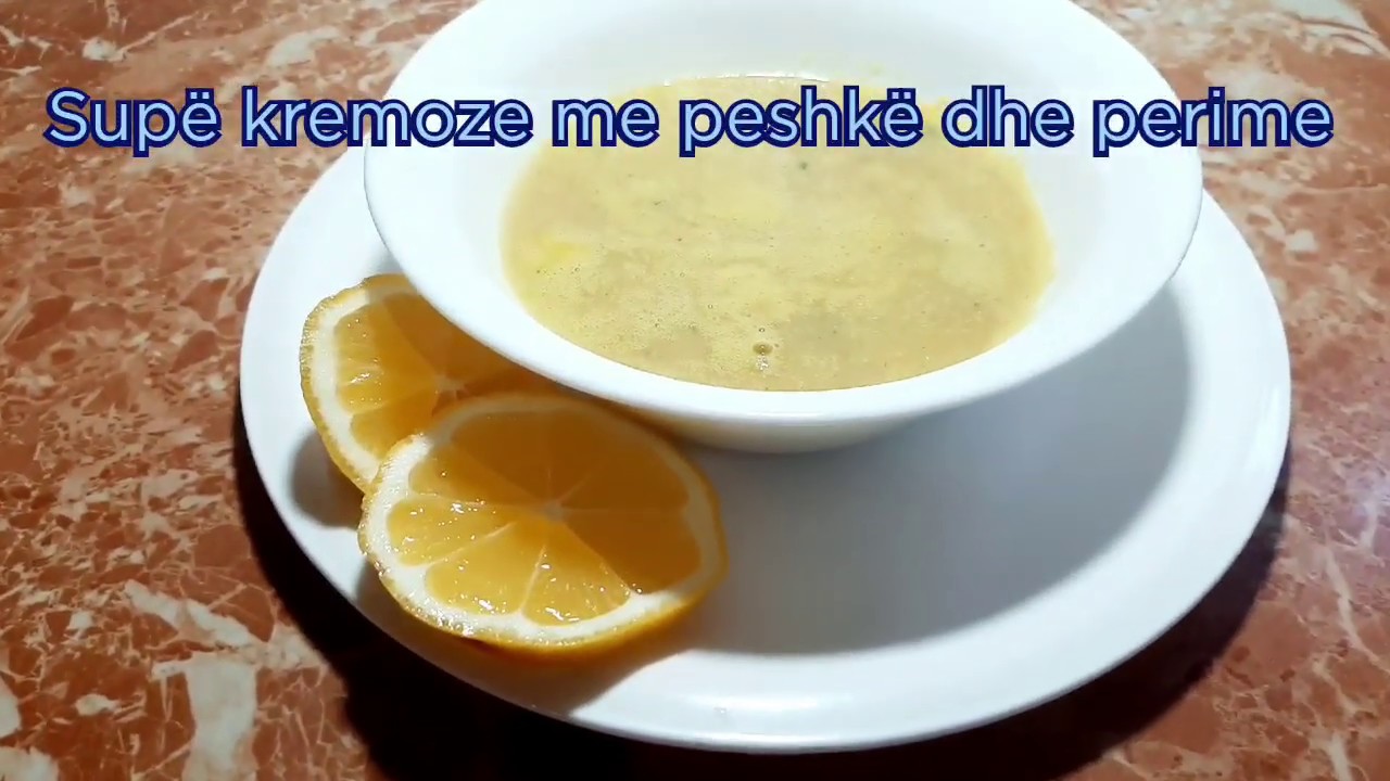 Supe kremoze me peshk e perime ! - fish soup - YouTube