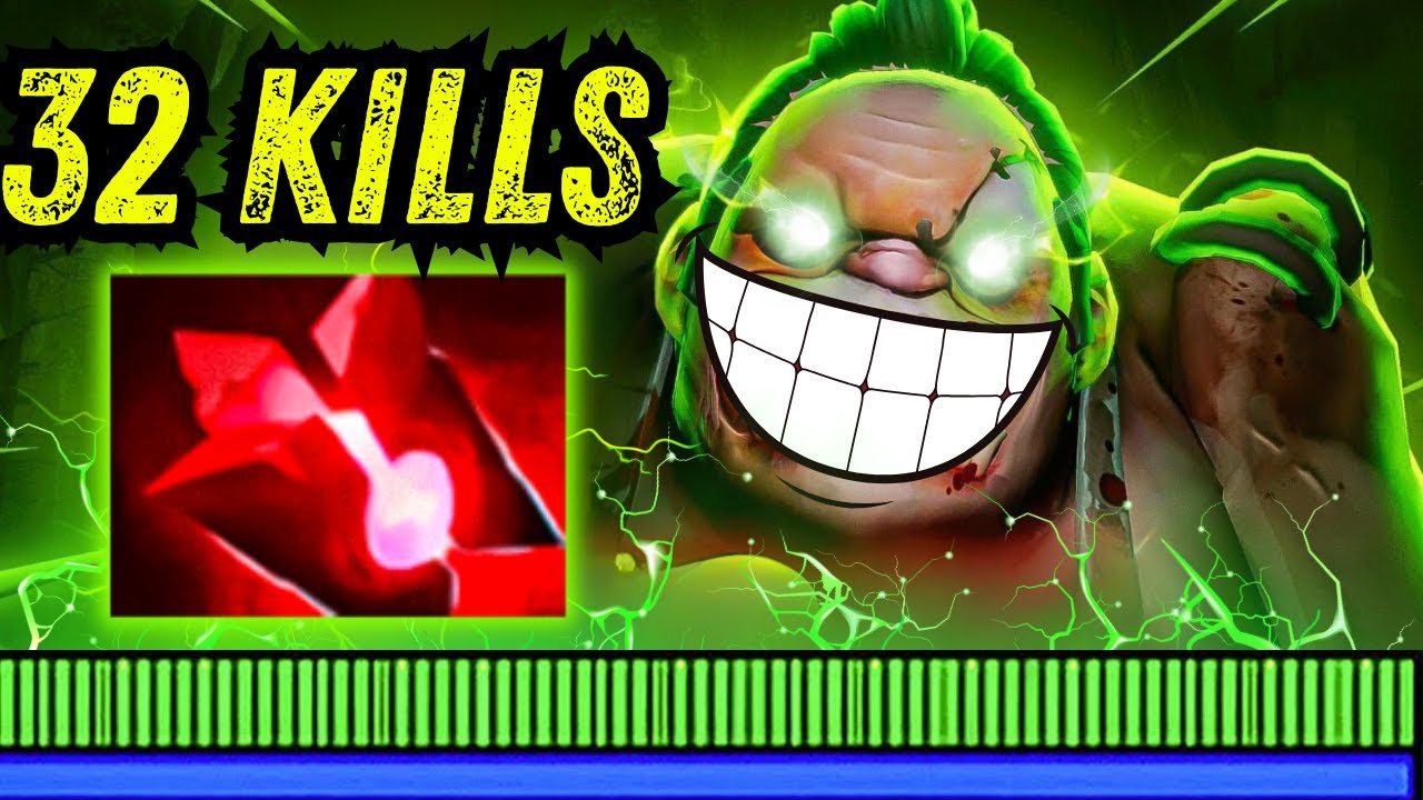 Unkillable Raid Boss Pudge 32Kills Monster Builds Bloodstone + Heart ...