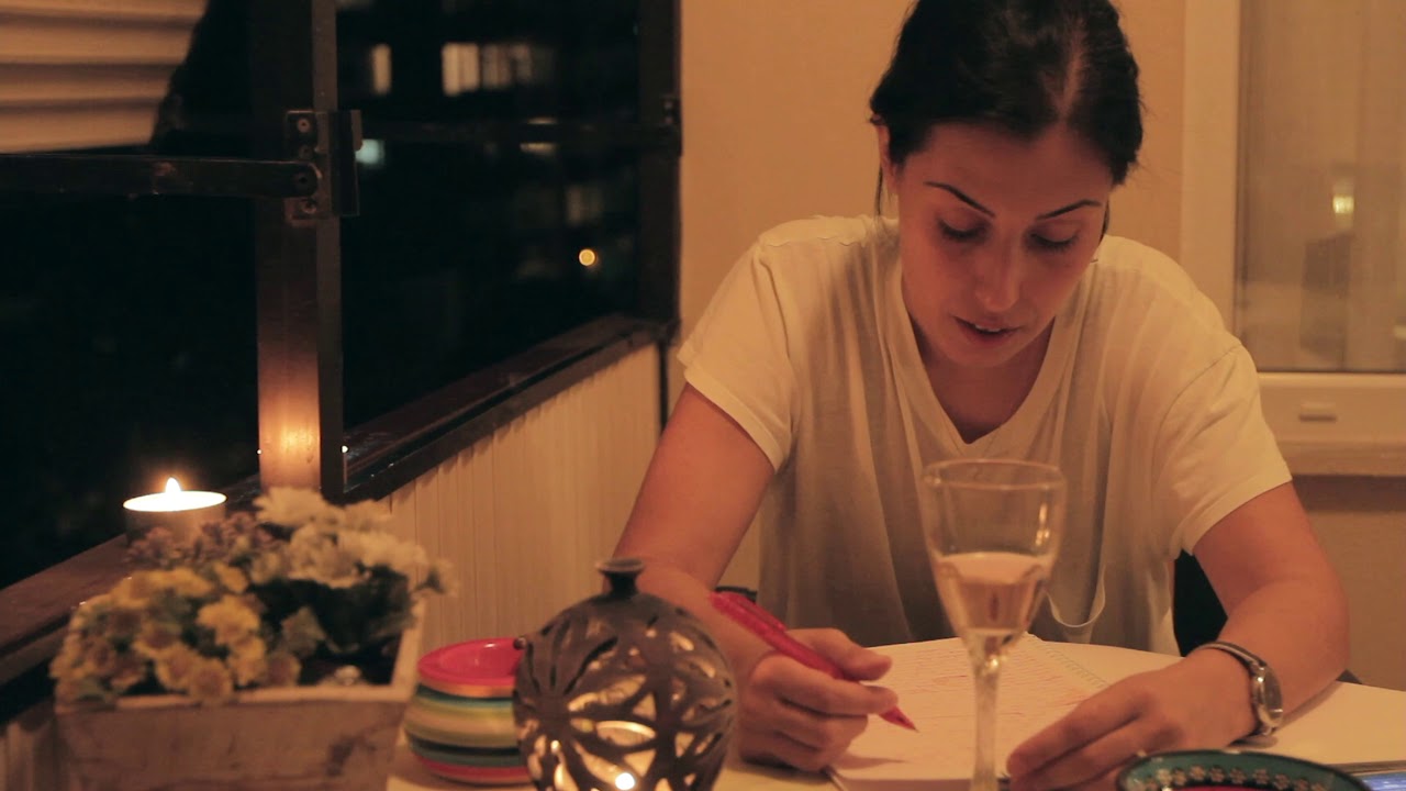 Basak Taner - Istanbul, Turkey - Basak Practices Her Writing - YouTube