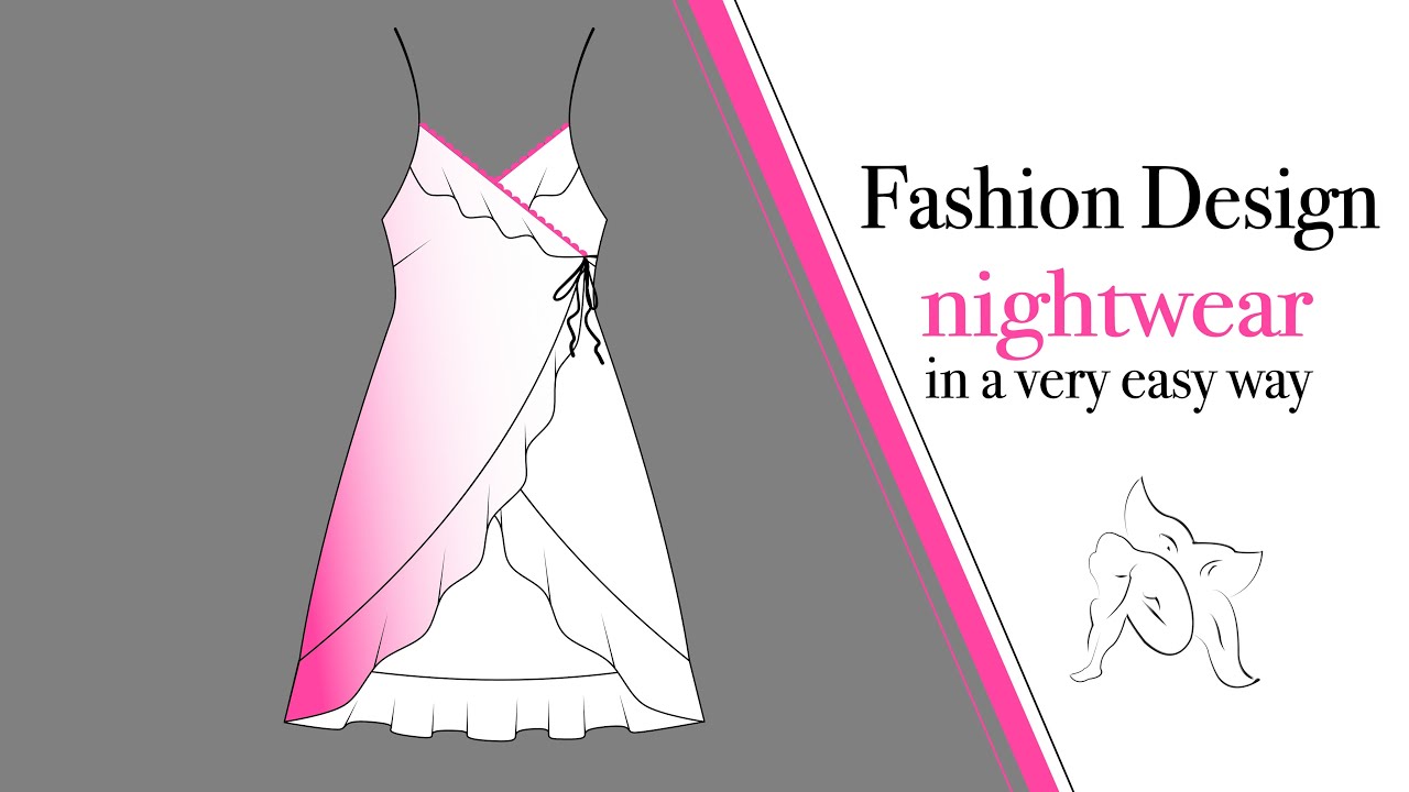 HOW TO DRAW FASHION ON IPAD | LINGERIE - YouTube