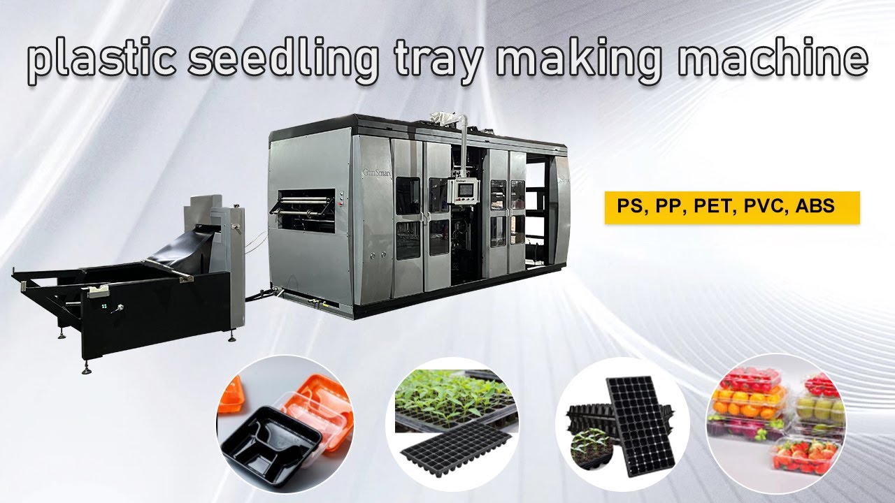Plastic Seedling Tray Making Machine HEY06 - YouTube