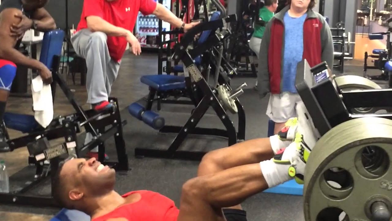 YUSHA THOMAS LEG DAY - YouTube