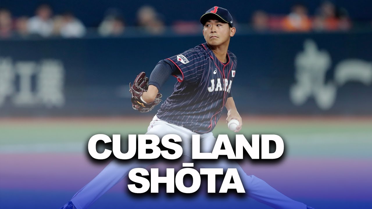 Cubs land Japanese star Shōta Imanaga! (2023 World Baseball Classic ...