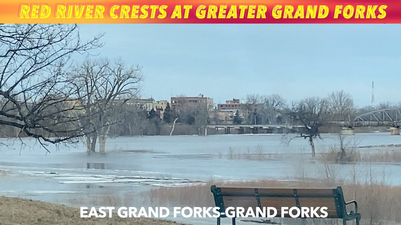 Red River At Greater Grand Forks Has Crested - YouTube