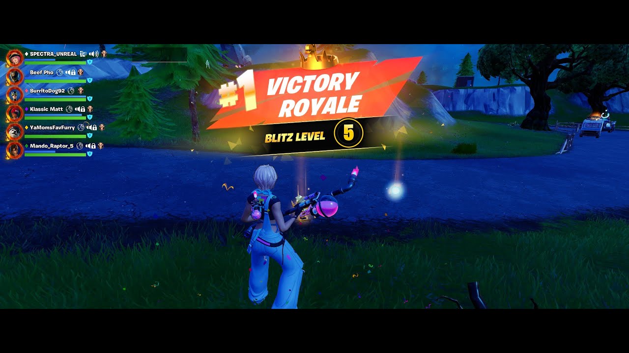FORTNITE BLITZ ROYALE SIX STACK ZERO BUILD VICTORY ROYALE 23 KILLS DATE 7-31-2025 - YouTube